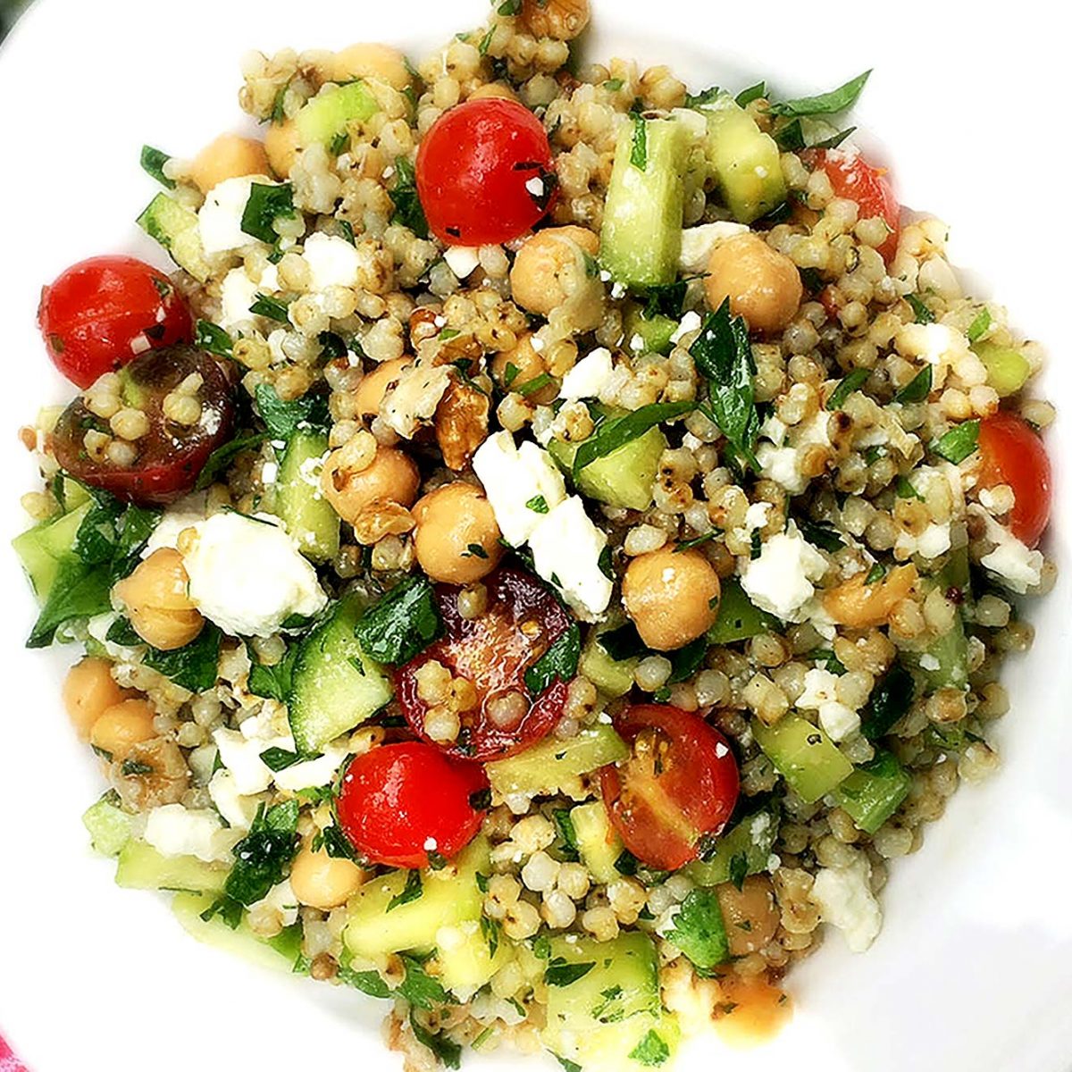 Mediterranean Sorghum Salad - Sorghum Checkoff