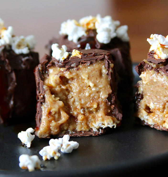 Chocolate Almond-Sorghum Poppers - Sorghum Checkoff