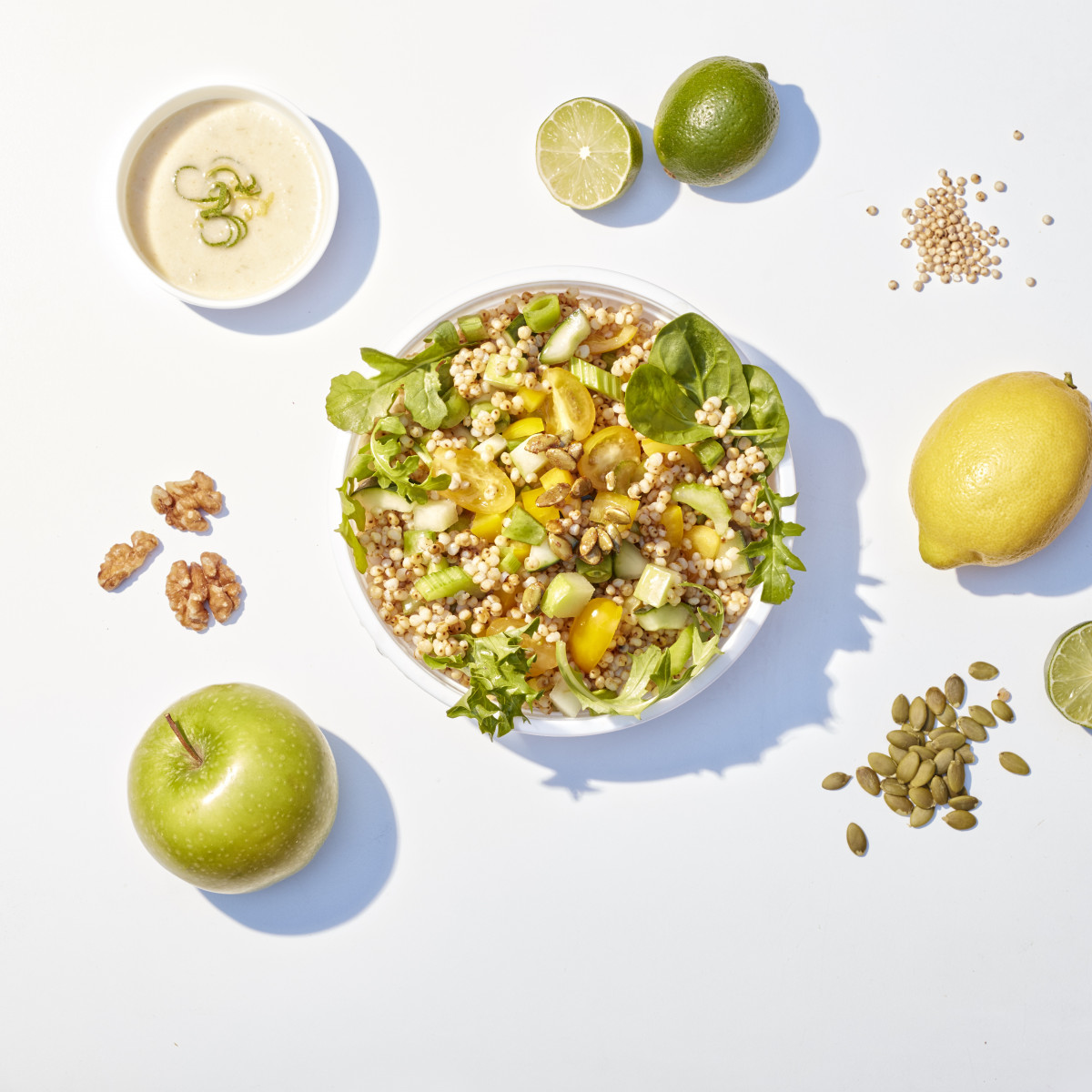 Zest Fest Salad with Lemon Lime-Dressing - Sorghum Checkoff