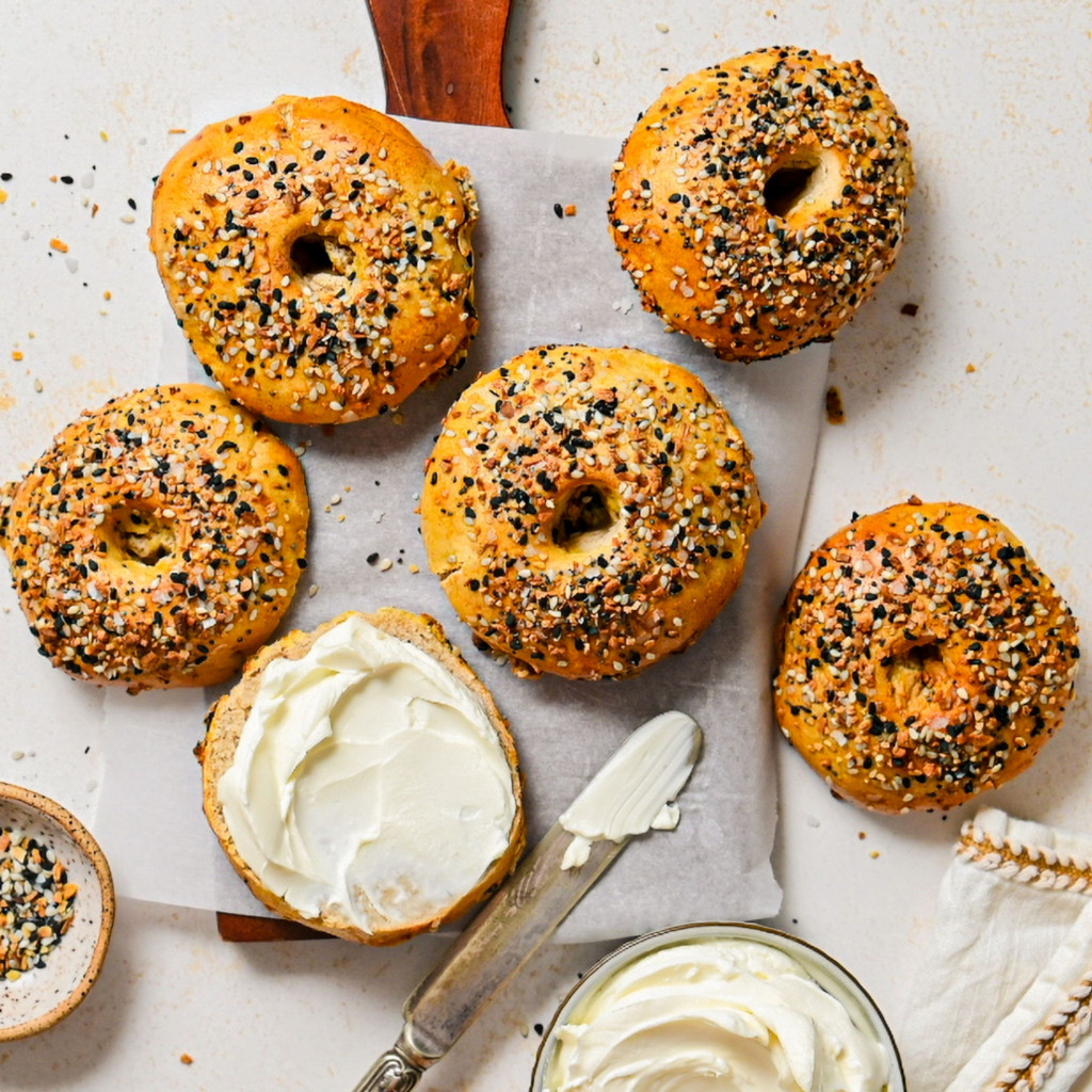 Air-Fried Sorghum Bagels - Sorghum Checkoff